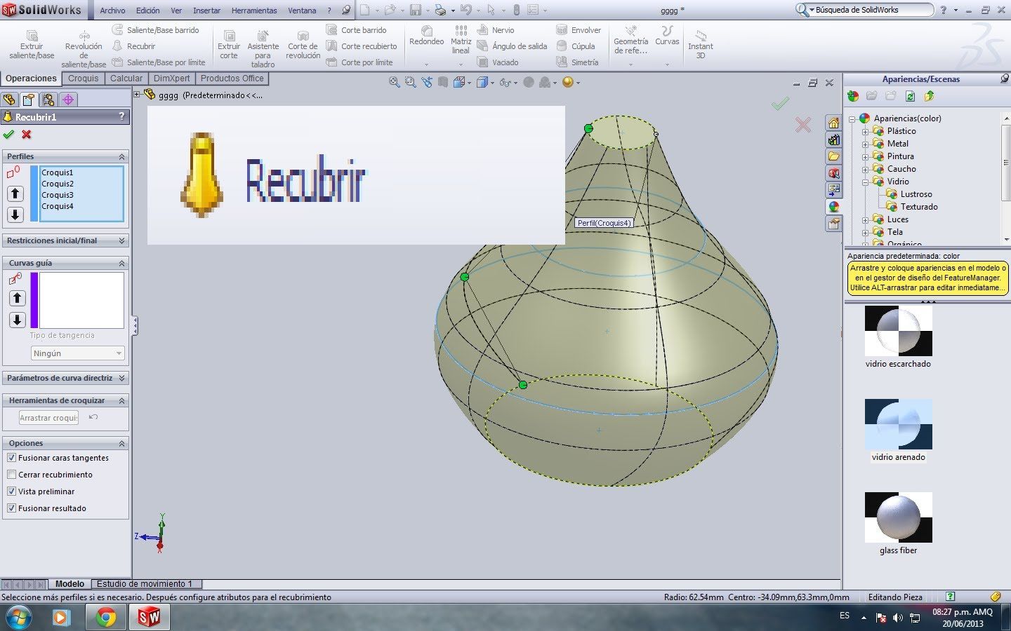 Operaciones en solidworks | Mind Map