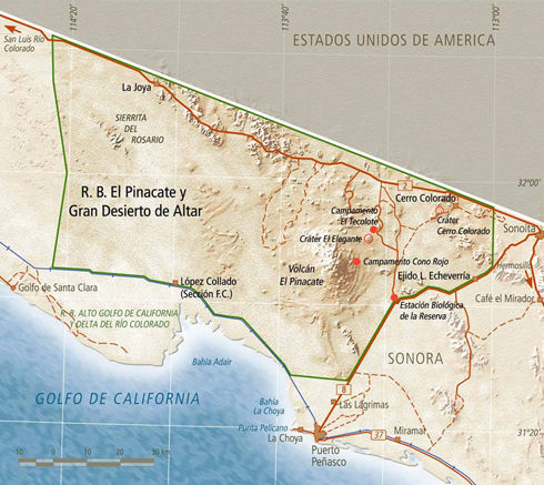 El Pinacate y Gran Desierto de Altar | Mind Map